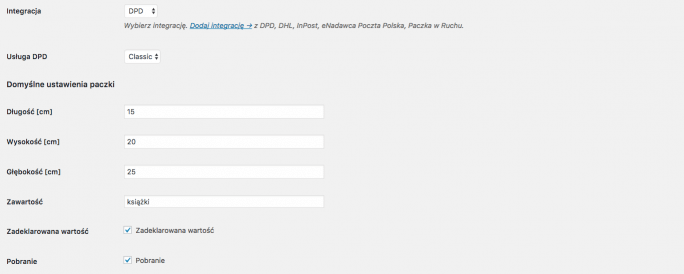DPD WooCommerce Integracja - Wtyczka WP Desk
