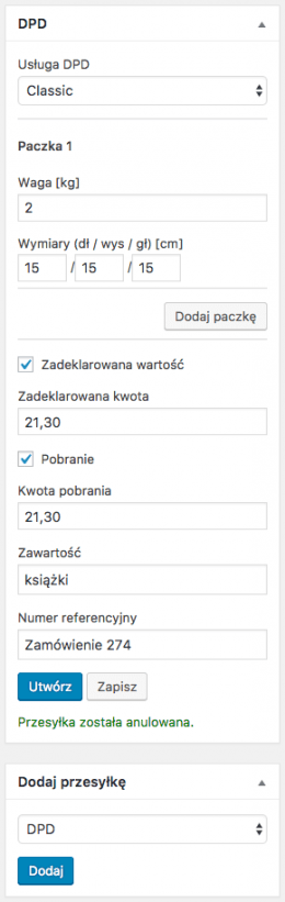DPD WooCommerce Integracja - Wtyczka WP Desk