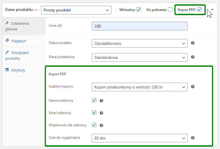 Kupony podarunkowe PDF WooCommerce - jak sprzedawać vouchery Kupony podarunkowe PDF WooCommerce - jak sprzedawać vouchery